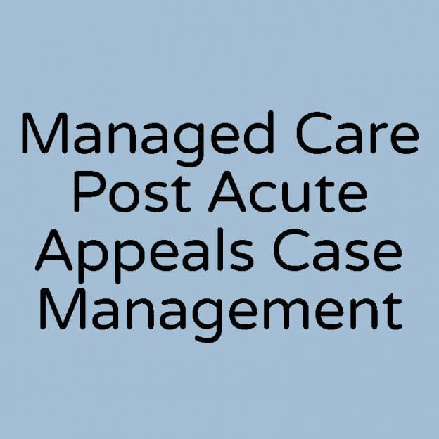 I Am Already A Case Manager | Case Management Institute